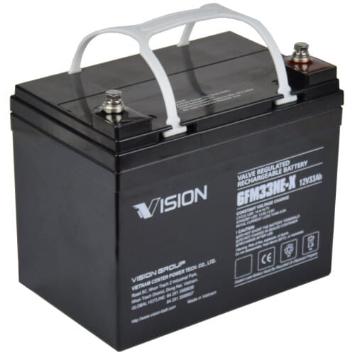 AGM Deep Cycle batteri 12V 33Ah til Tesla Model S (M6) - batteri.no