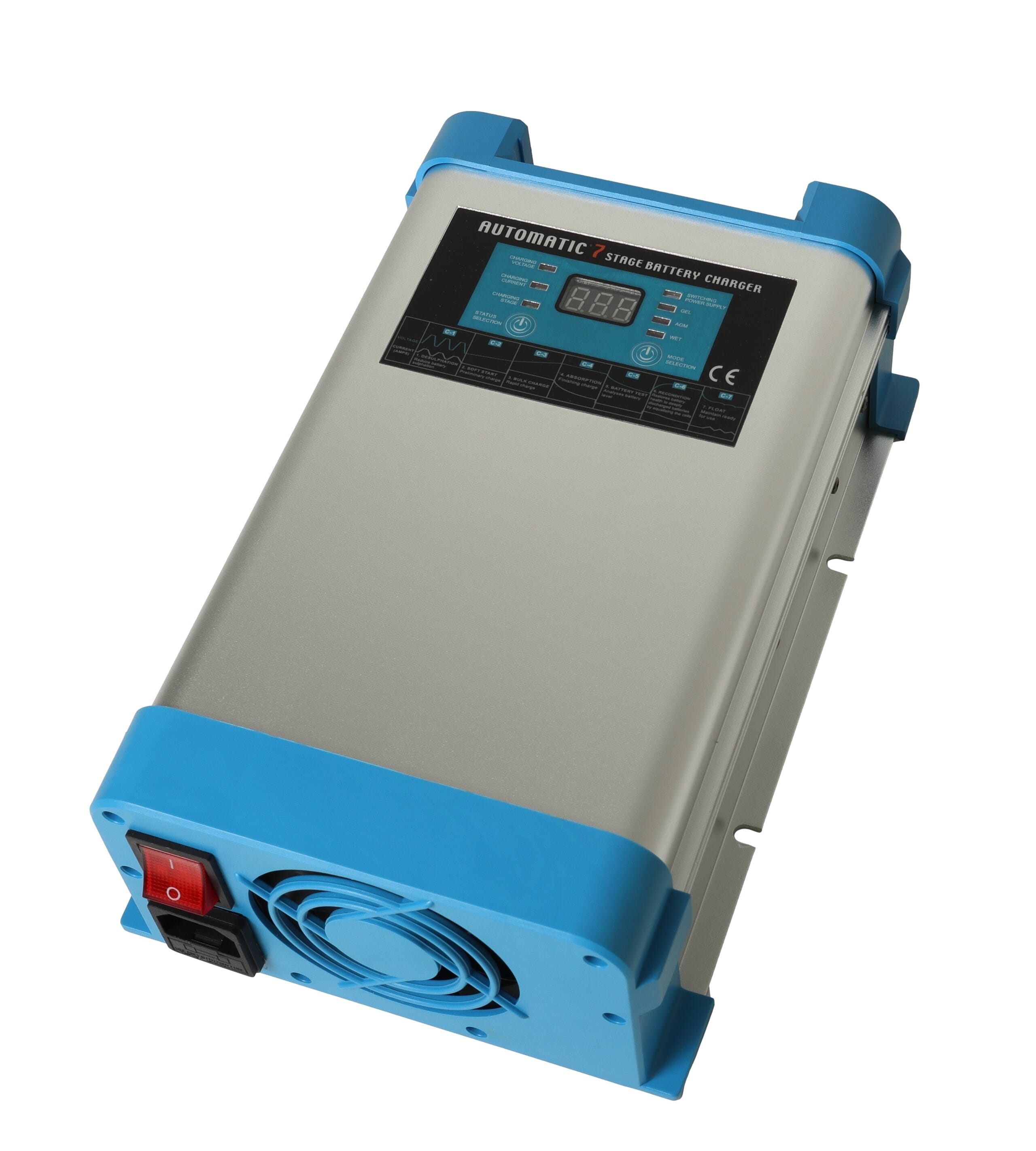 SMART BATTERY CHARGER Elektronisk Batterilader 12V 40A 2-utg - batteri.no